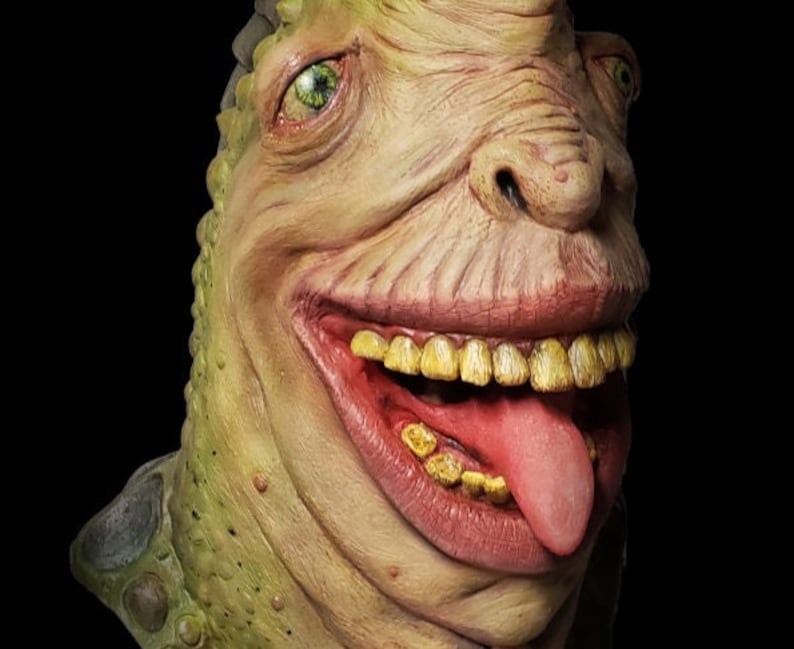 Three Eyed Alien Creature Mask (latex) - Etsy