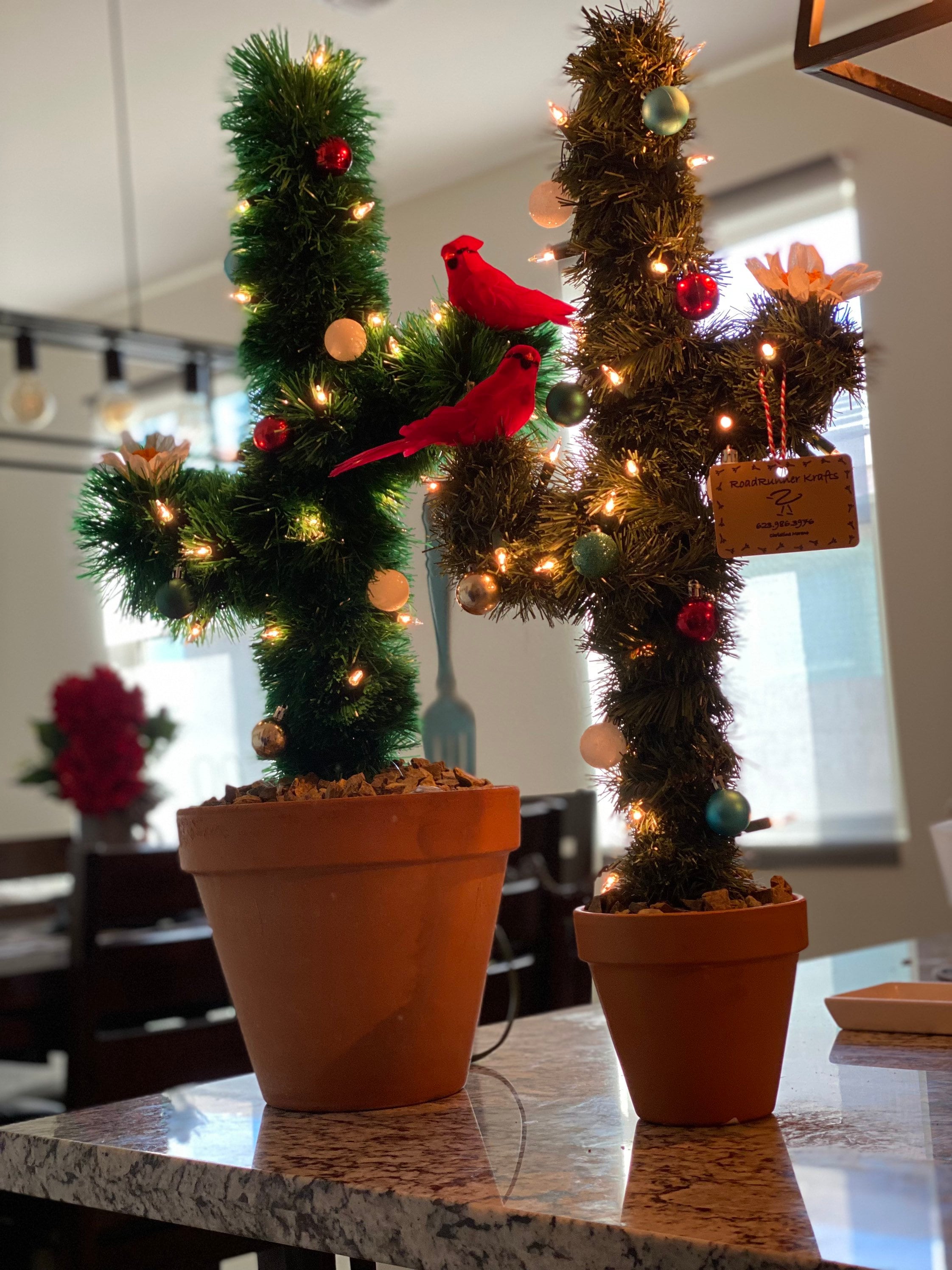 Artificial Cactus Christmas Tree
