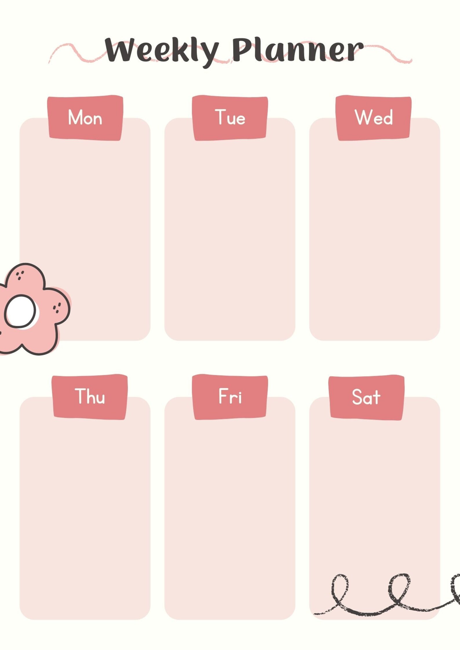 Weekly Special Schedule - Etsy