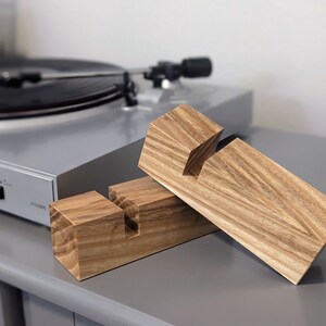 Vinyl Record Blocks / Single LP Display Holder /now Playing Stand ...