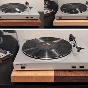 Maple Walnut Record Player Riser / Turntable Anti-vibration Stand ...