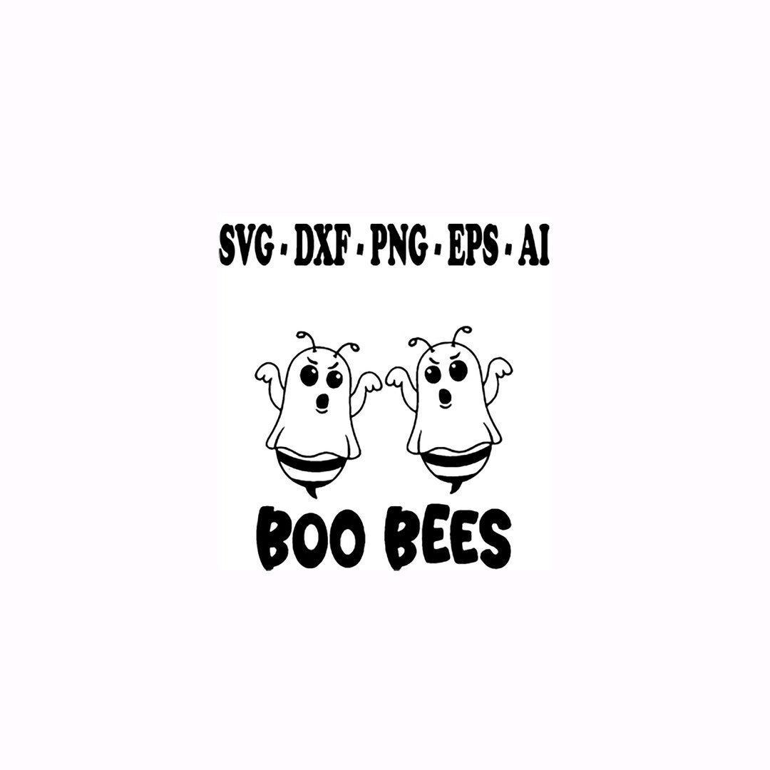Boo Bees, Digital Files - Etsy