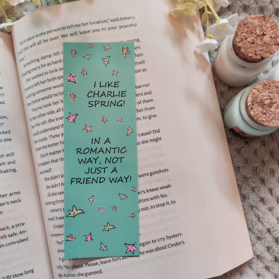 Heartstopper Bookmark | Alice Oseman | Handmade Literary Accessories ...