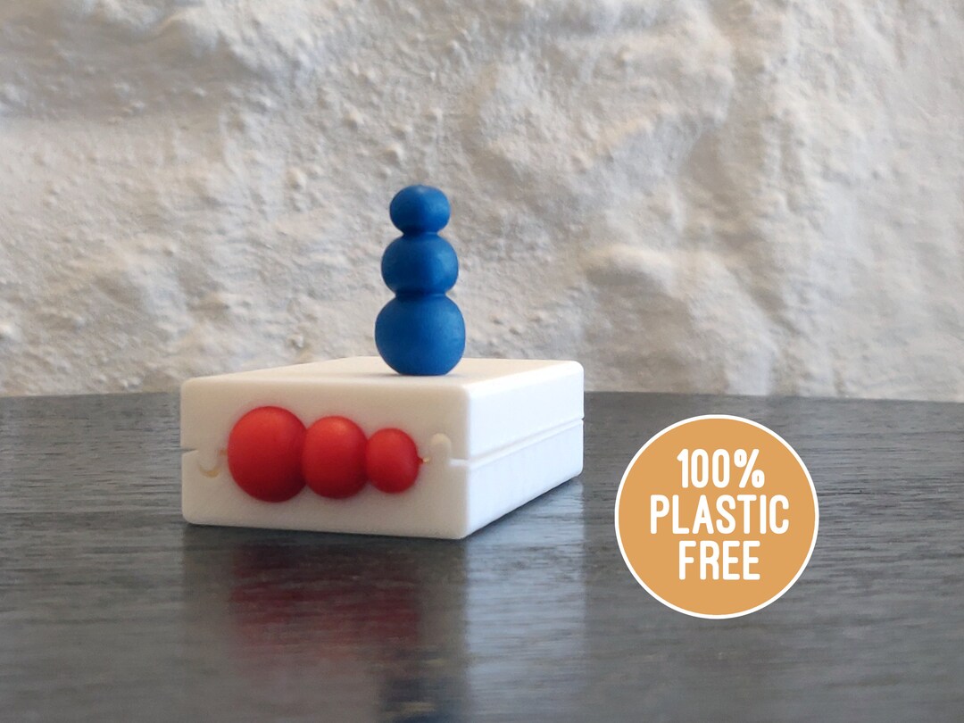 Snowman Polymer Clay Bead Roller, Fimo Bead Roller, Quirky Plasticine ...