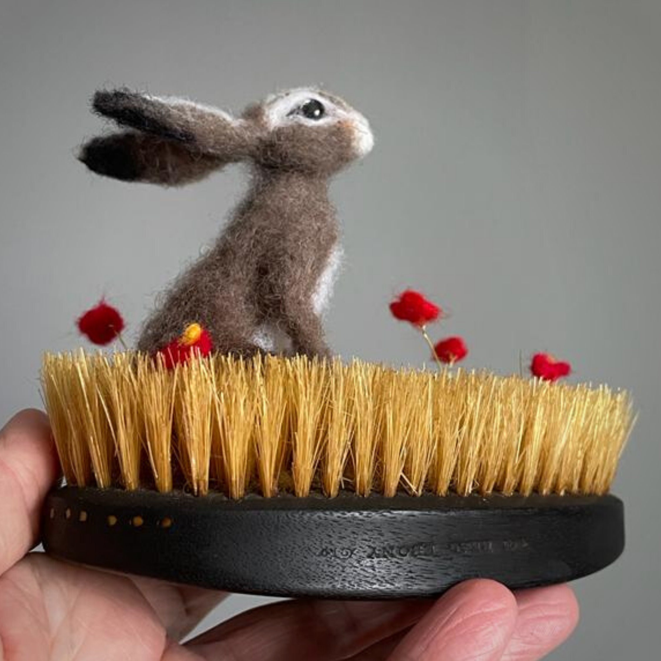 Needle Felted Hare Late Summer - Etsy UK