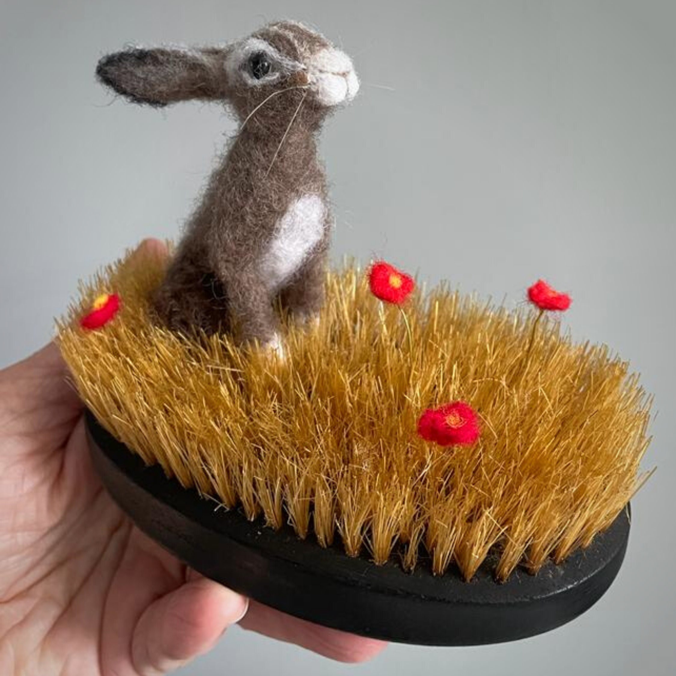 Needle Felted Hare Late Summer - Etsy UK