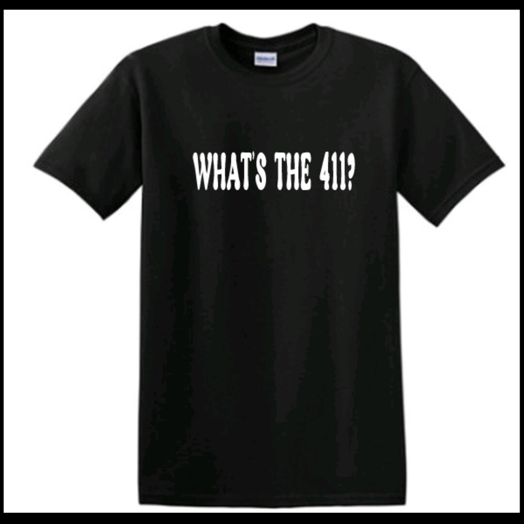 What's the 411? T-shirt Funny Slang Retro 80s Gift - Etsy