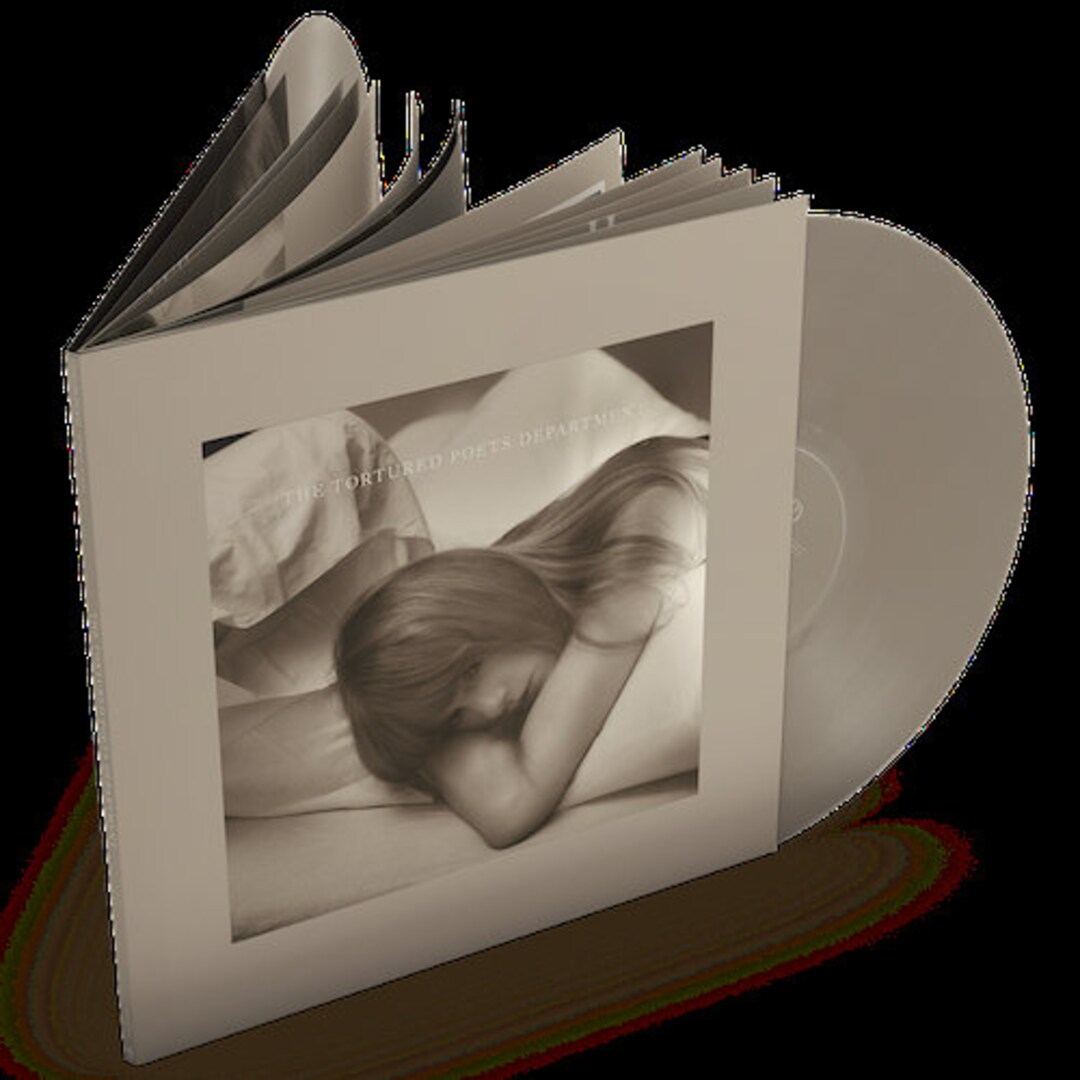 Taylor Swift 'the Tortured Poets Department' 'parchment Beige' Coloured Vinyl Record 2LP - Etsy