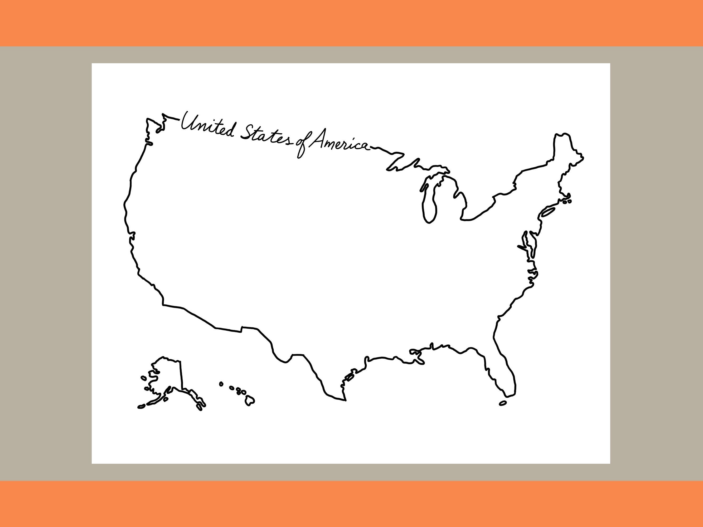 Tennessee Coloring Page: State Map Activity, Symbols, and USA Geography ...
