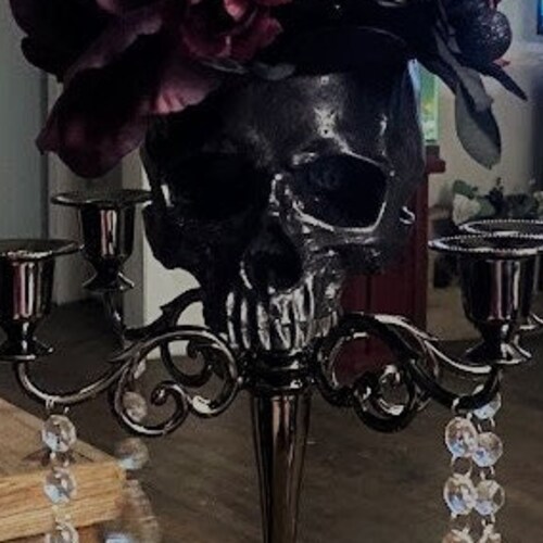 Gothic Skull Centerpieces - Etsy
