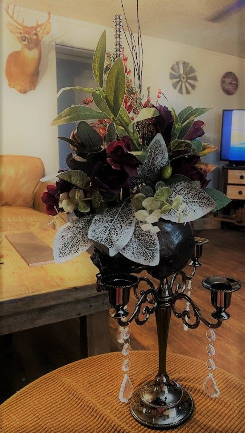 Gothic Skull Centerpieces - Etsy