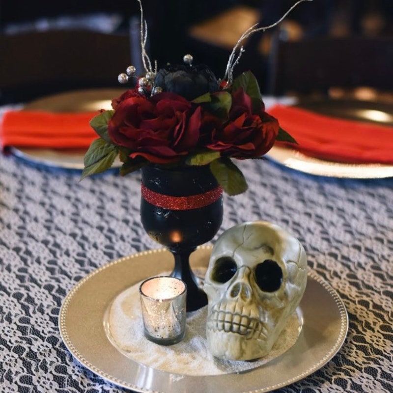 Skeleton Centerpiece - Etsy