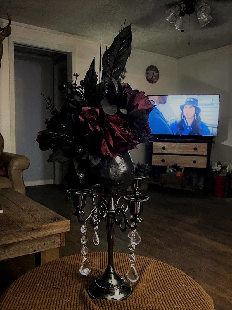 Gothic Skull Centerpieces - Etsy