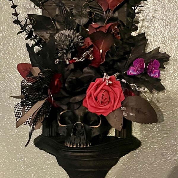 Skull Sconce - Etsy