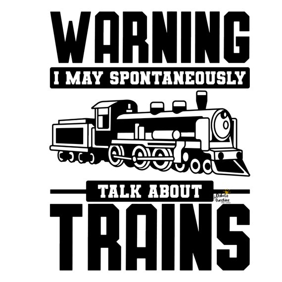 Warning: Trains/ready to Press Sublimation Transfer - Etsy