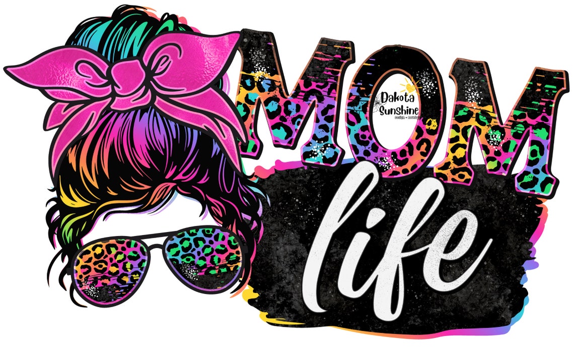Mom Life/ready to Press Sublimation Transfer - Etsy