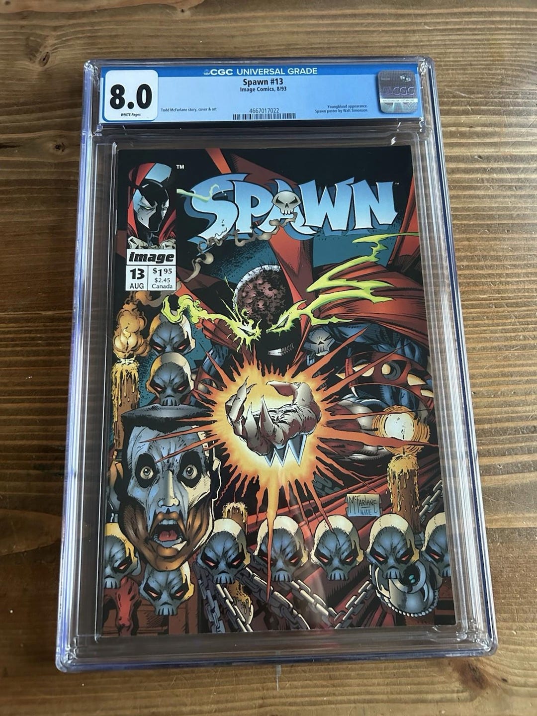 Spawn #13 (1993) Story Cover Art by Todd Mcfarlane - CGC 8.0 - Etsy