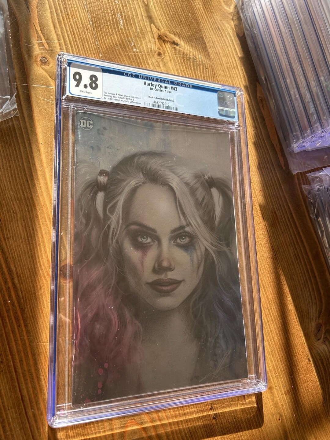 Harley Quinn #43 Carla Cohen 616 Comics Virgin Foil CGC 9.8 - Etsy