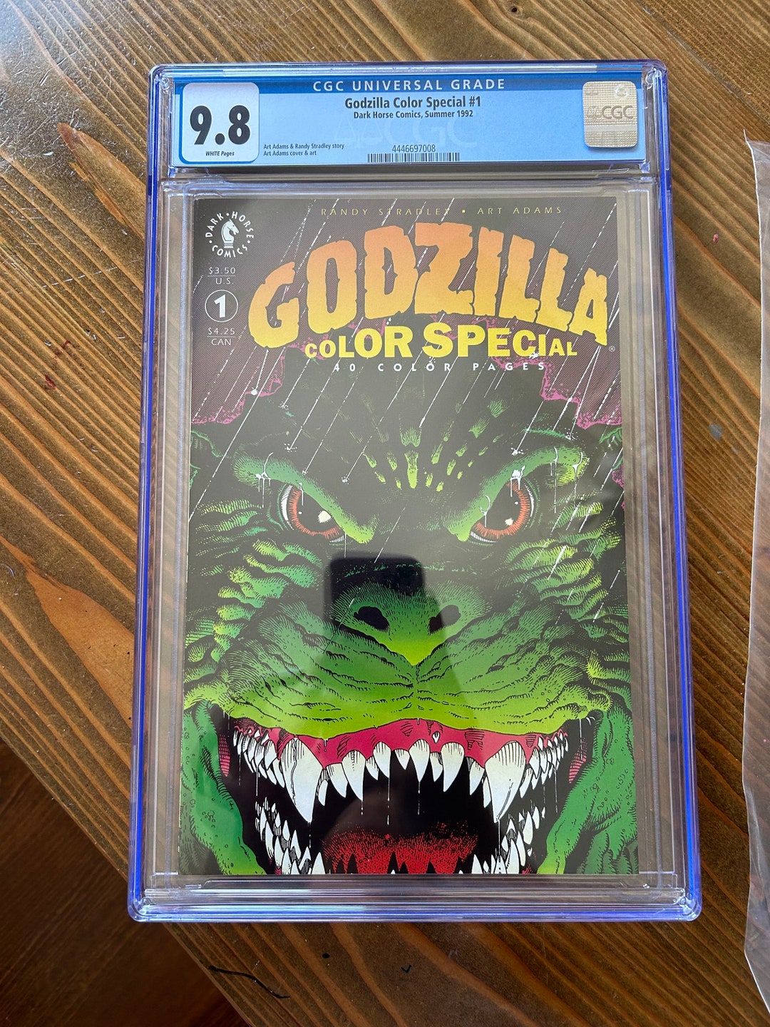 Godzilla Color Special 1 CGC 9.8 1992 Dark Horse Comics Amricons K76 - Etsy