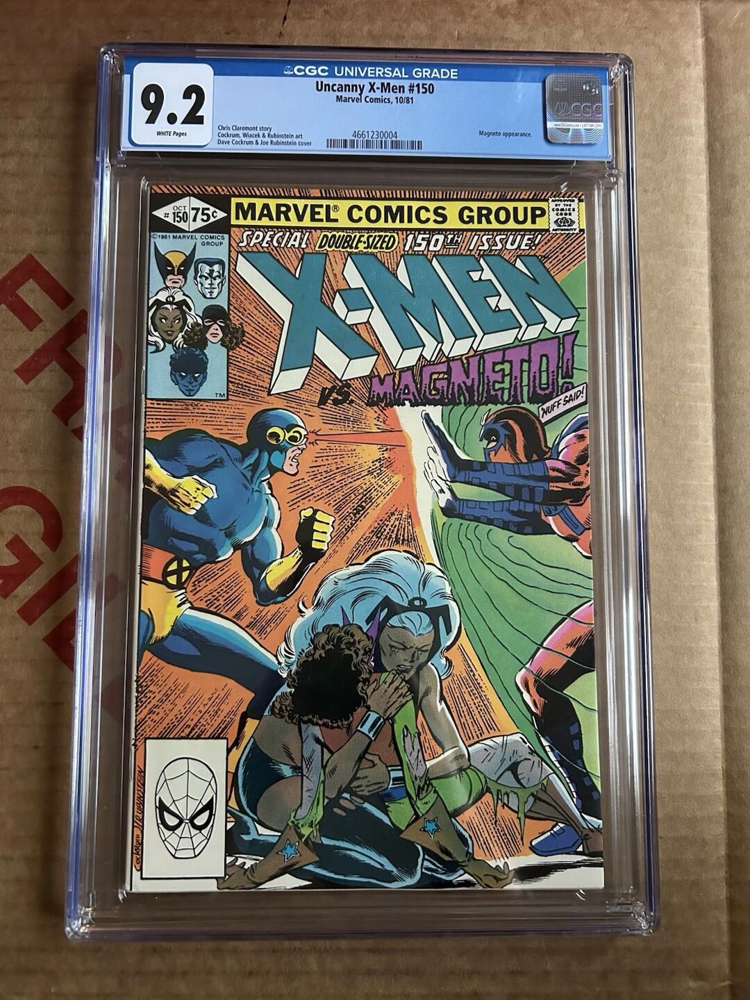 Marvel Comics X-men Issue #150 Magneto Appearance CGC 9.2 - Etsy