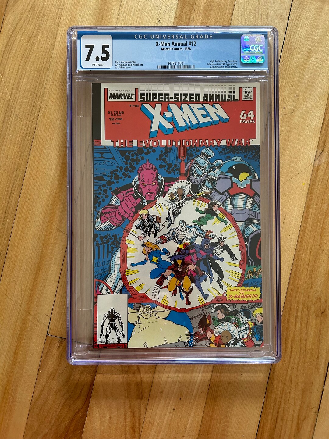 X-men Annual 12 CGC 7.5 1988 Origin of High Evolutionary X-babies/mojo Backup - Etsy