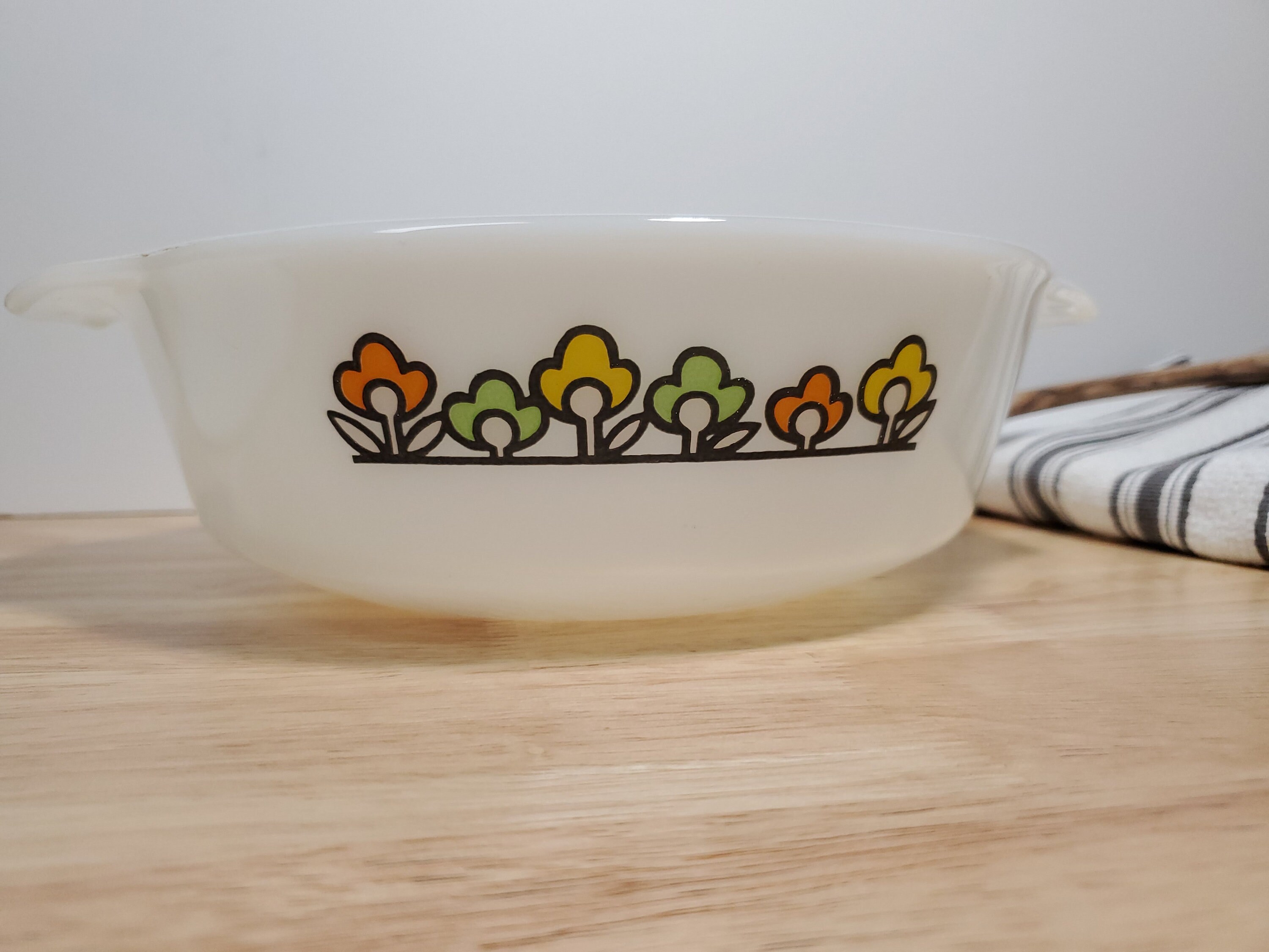 Vintage Fire King Anchor Hocking Casserole Dish With Lid | Summerfield ...