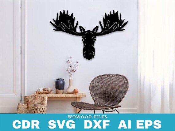 Home & Hobby Kits & How To Craft Supplies & Tools Deer art wall file ...