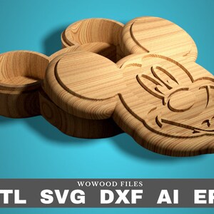 Mickey mouse cnc files - Etsy México