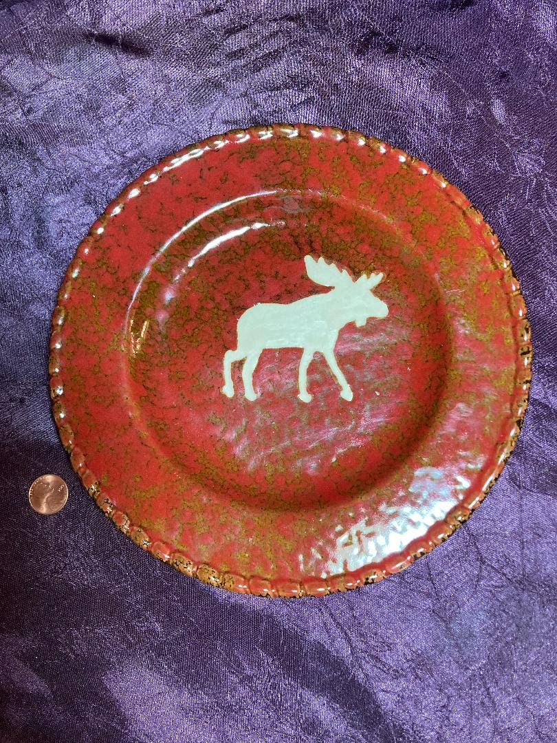 Red Moose Plate Rustic Lodge Replacement or Wall Plate - Etsy