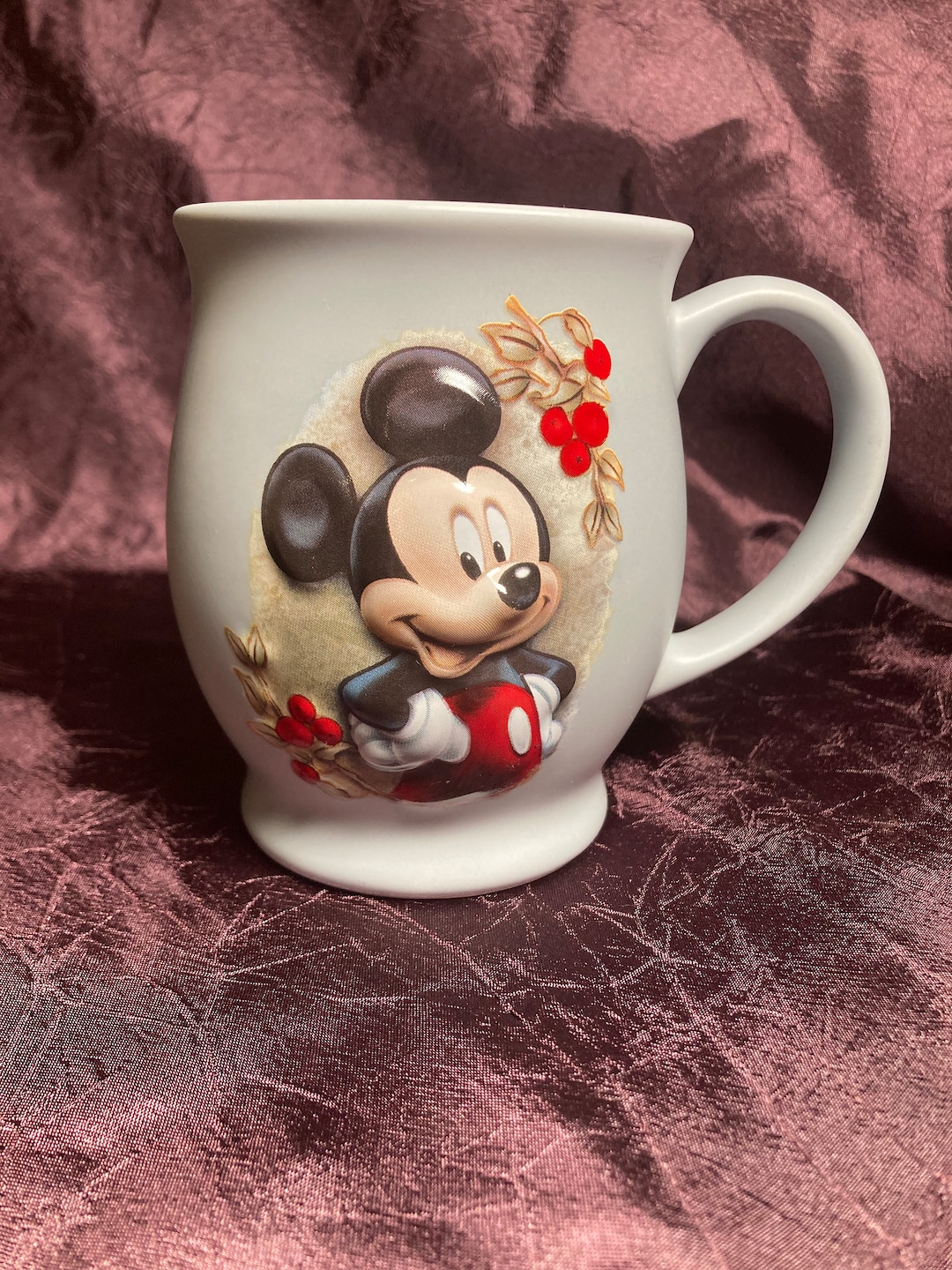 Disney Mickey Mouse 3D Mug Blue 3 Dimensional Blue - Etsy