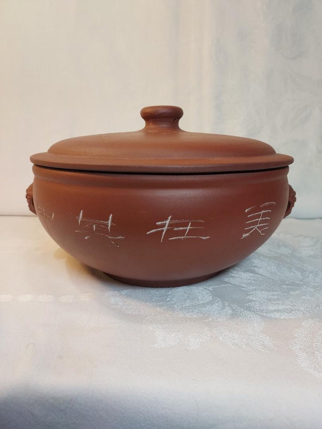Asian Chinese Steam Pot Hot Pot Terra Cotta - Etsy