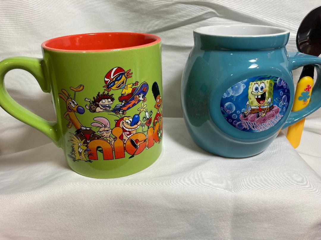 Retro Nickelodeon Sponge Bob Mugs 90s - Etsy