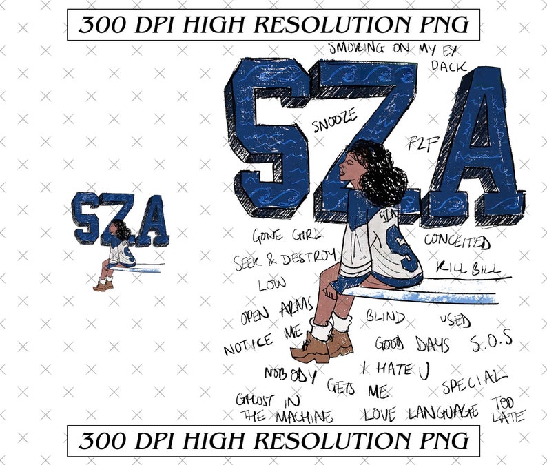 Gooddays SZA PnG, Sza Merch, Sza Png, SZA Png rétro, Gooddays png 2024 ...
