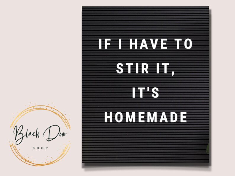 If I Have to Stir It, It's Homemade Art Print, Kitchen Art Print, Funny ...