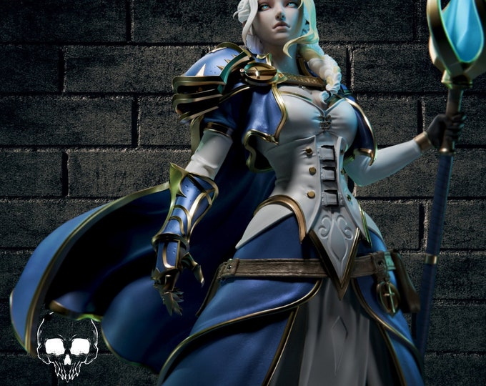 Jaina Painted Fan Art Figure 1/6 Scale Collectable - Etsy