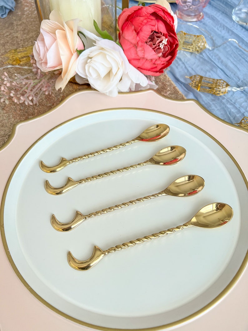 Crescent Moon Ramadan Eid Dessert Spoons - Etsy