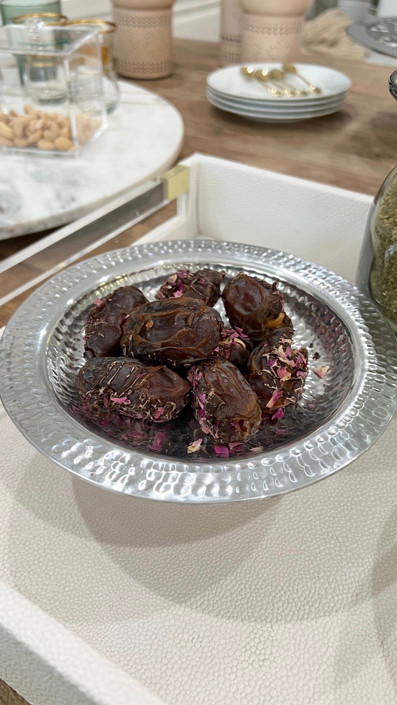 Crescent Moon Dome Plate (silver) - Etsy