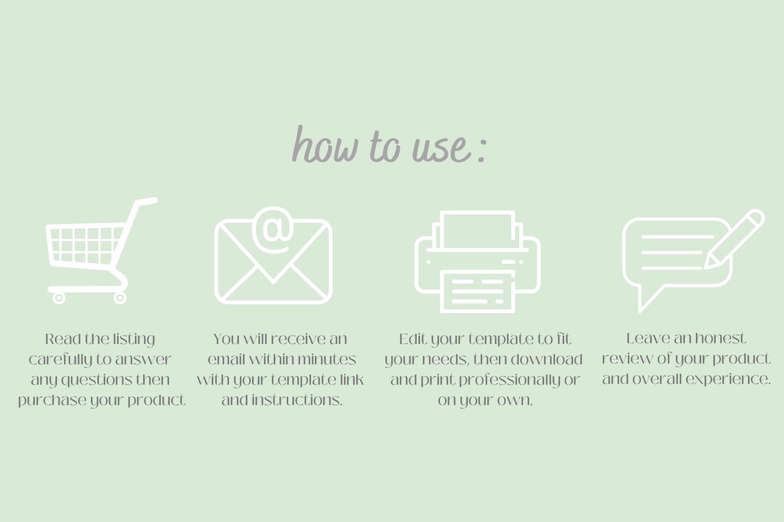 Printable Syllabus CANVA Template Digital Download Middle / High School ...