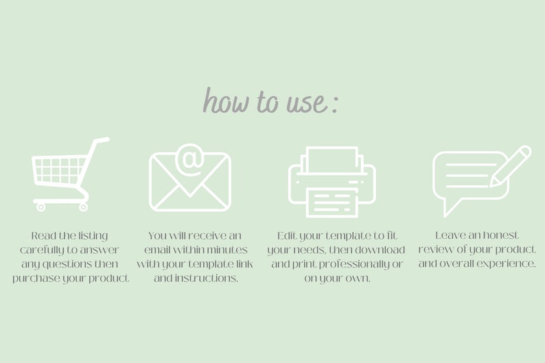 Printable Syllabus CANVA Template Digital Download Middle / High School ...