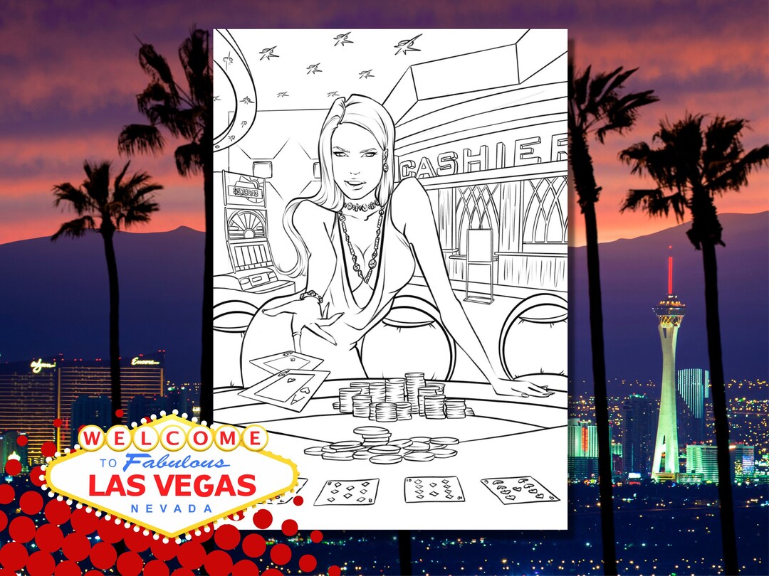 Digital Download Coloring Page Line Art going All In Women in Action - Etsy