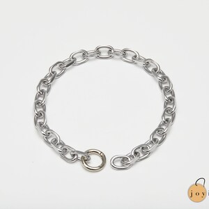 Custom Metal Dog Collar Chain Cute Pet Collar Chain Designer Dog Collar ...