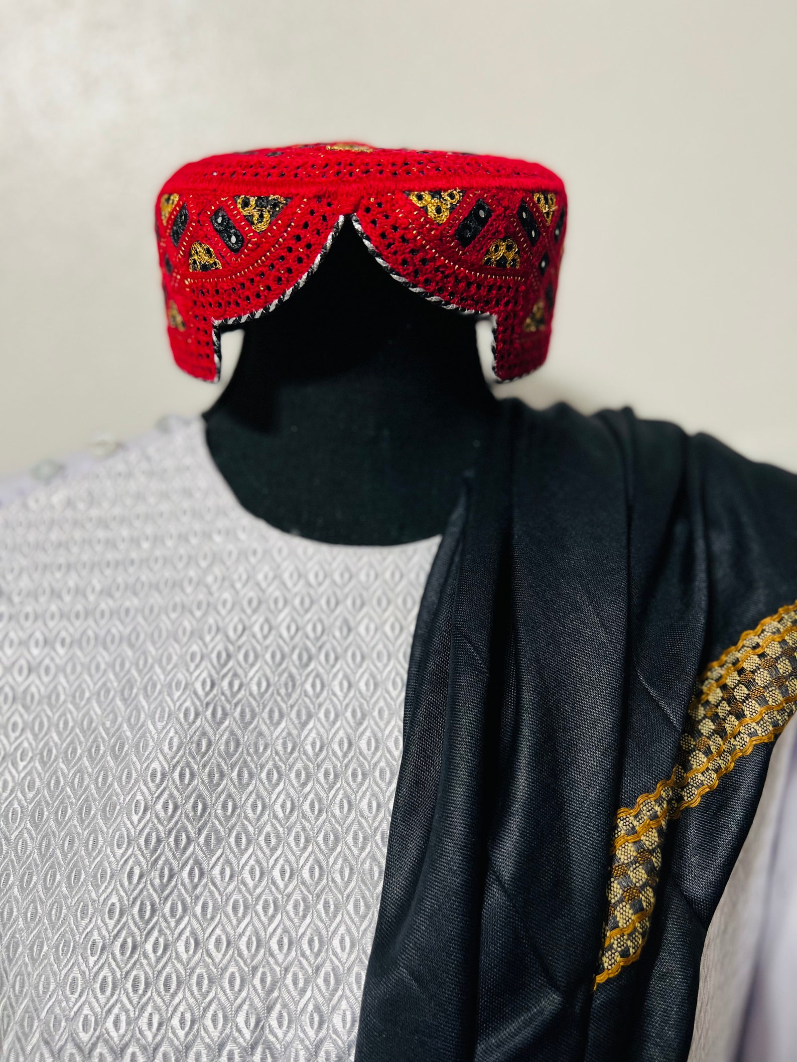 Handmade Afghan Kandahari Hat: Traditional Pashtun Cap - Etsy