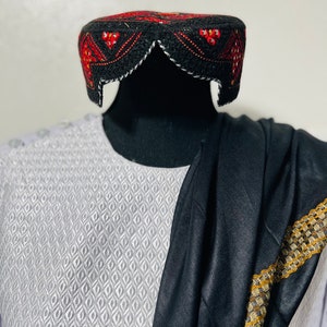 Handmade Afghan Kandahari Hat: Traditional Pashtun Cap - Etsy