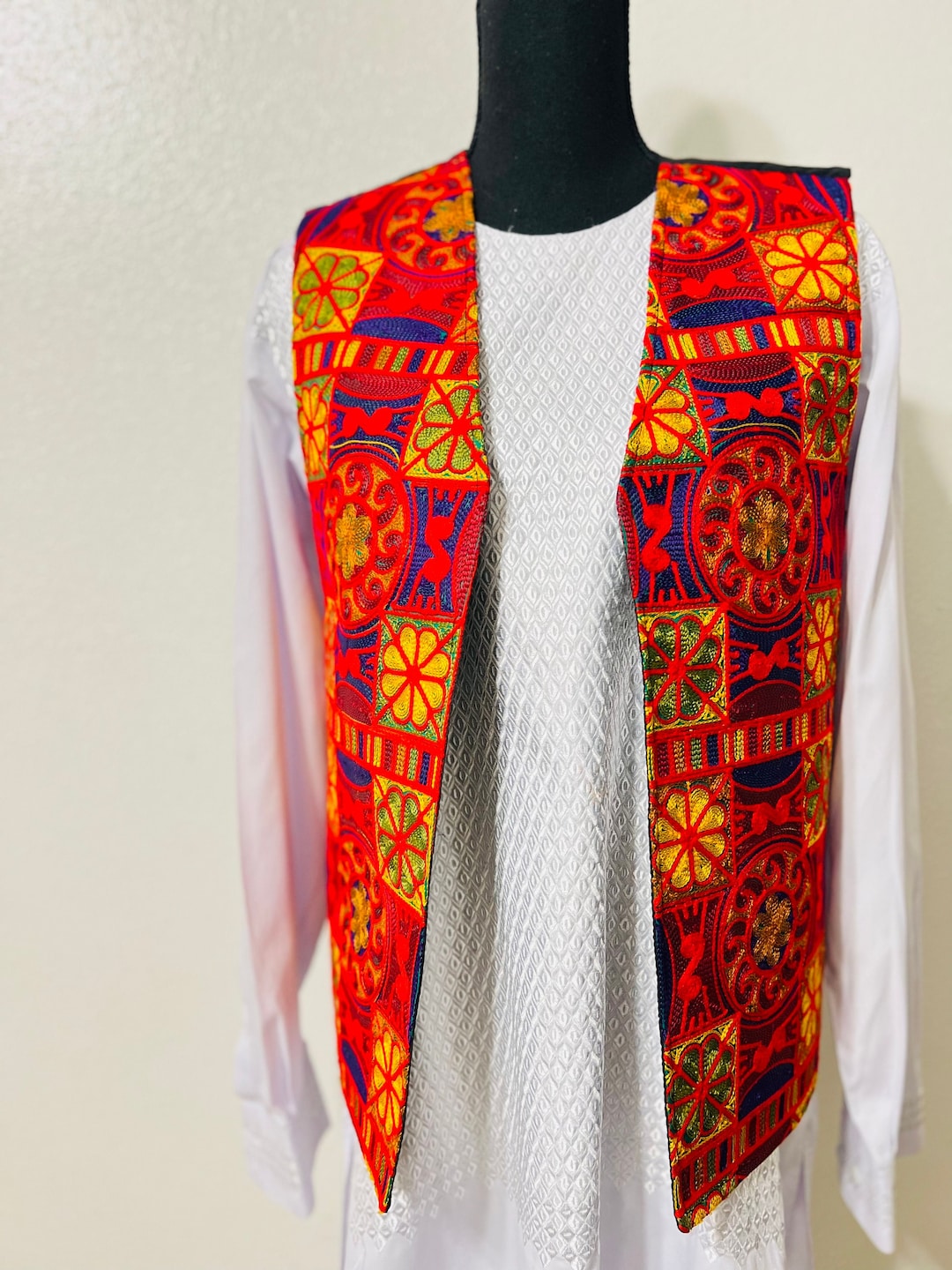 Traditional Waistcoat for Men / Waskat for Men / Afghani Party ...