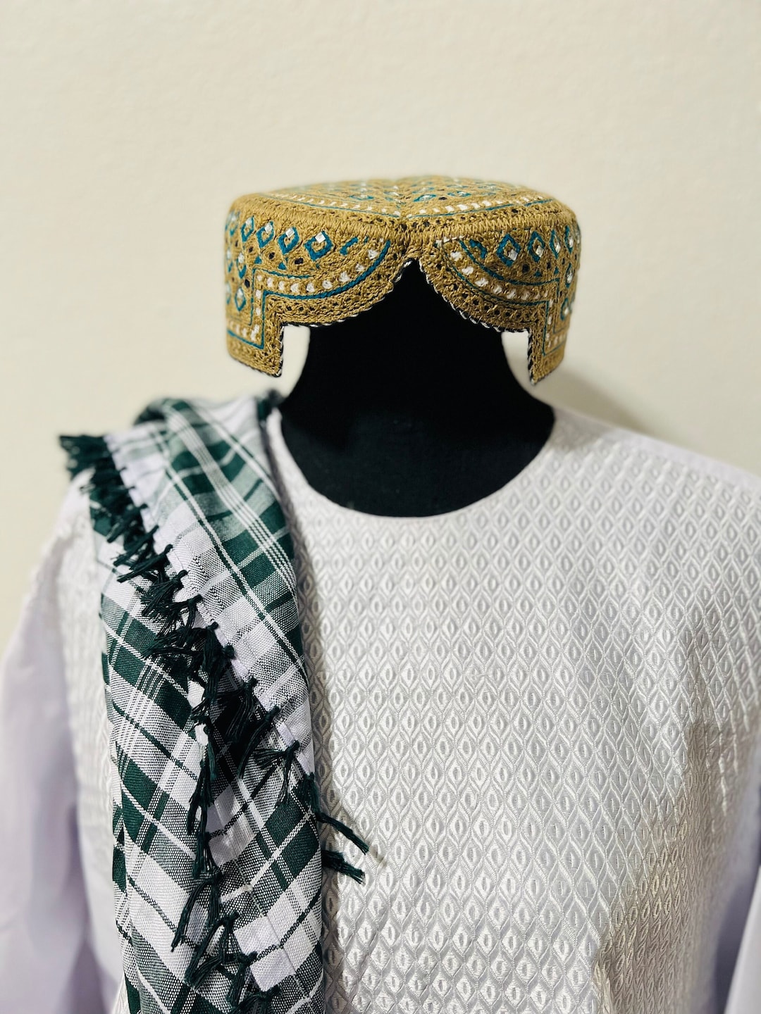 Handmade Afghan Kandahari Hat: Traditional Pashtun Cap - Etsy