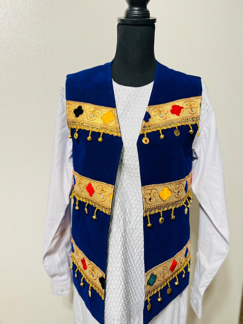 Afghan Traditional Waistcoat / Waskat for Men / Afghani Party - Etsy
