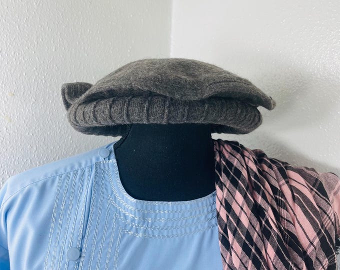 Afghan Pakol Hat/ Pakil Cap / Pashtun Traditional Hat / Pakol Cap - Etsy
