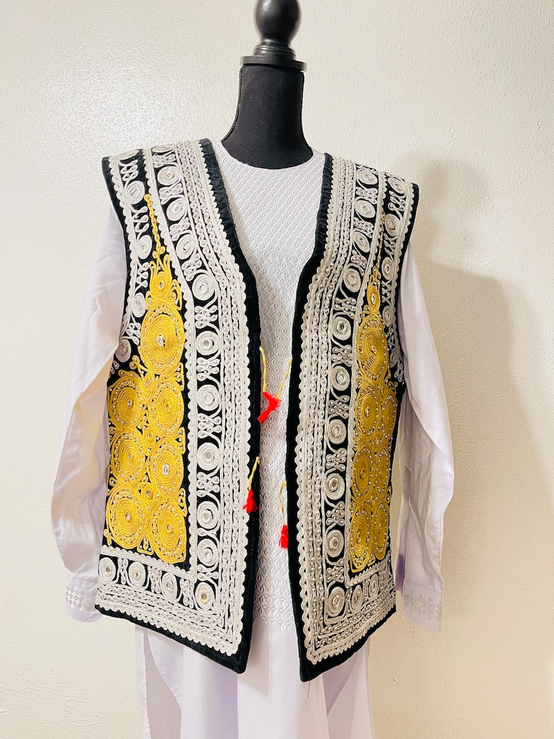 Afghan Traditional Waistcoat for Grooms / Waskat for Men / - Etsy