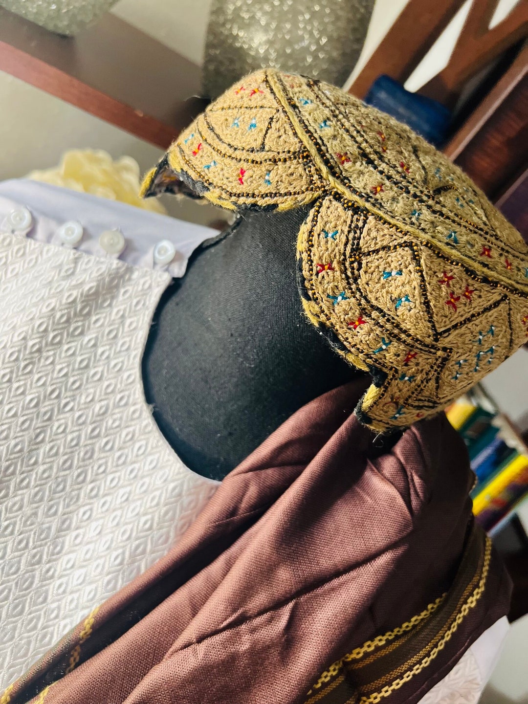 Handmade Afghan Kandahari Hat: Traditional Pashtun Cap - Etsy