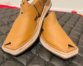 Afghan Hand Made Leather Chappal (chapli / Saplee) - Etsy